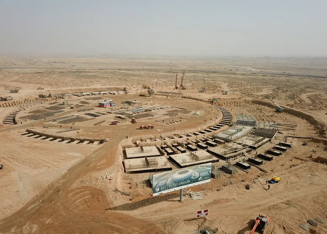 Rafi Cricket Stadium - Paragon Constructors