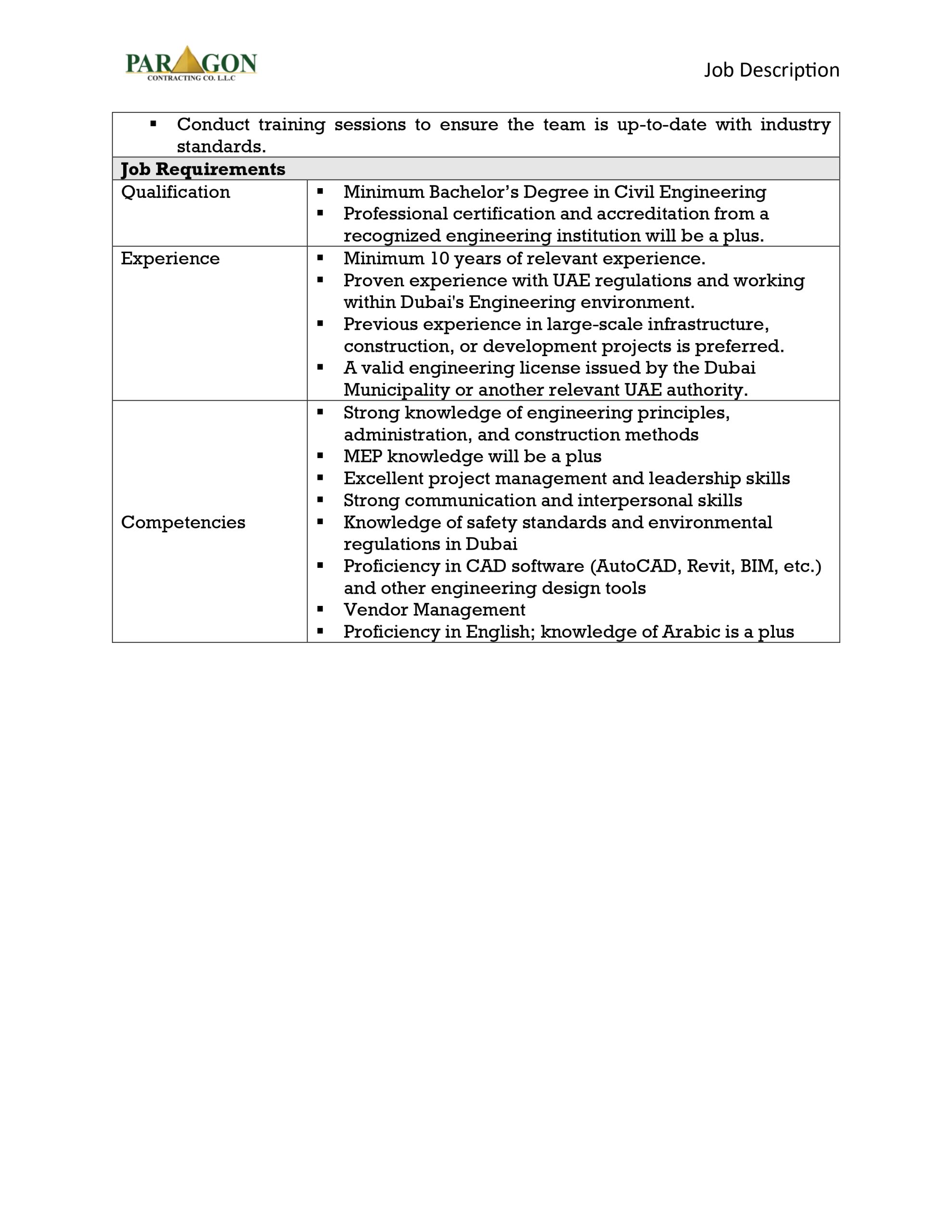 About us – Paragon Constructors