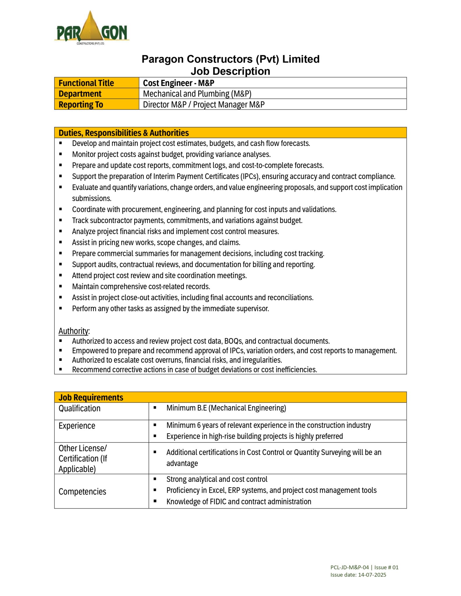 Paragon Constructors – Quality, Speed & Client Satisfaction