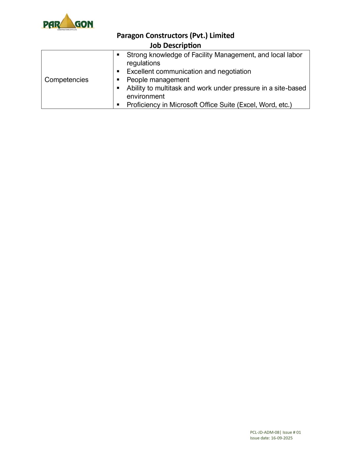 Paragon Constructors – Quality, Speed & Client Satisfaction